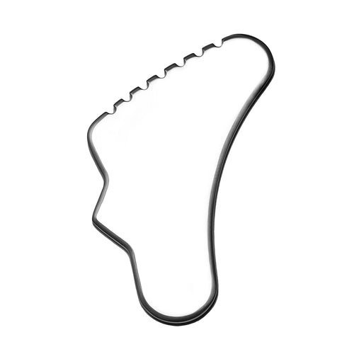 BODY GUA SHA - STAINLESS STEEL | SACHEU Beauty