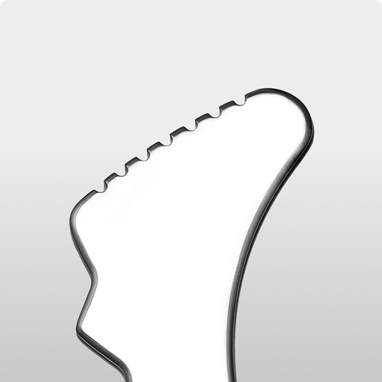 BODY GUA SHA - STAINLESS STEEL | SACHEU Beauty