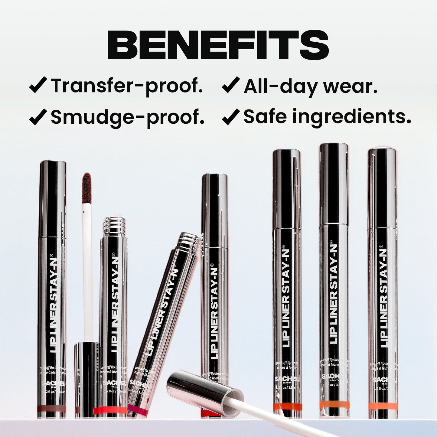 Lip Liner STAY-N® - Peel-Off Lip Liner Stain | SACHEU