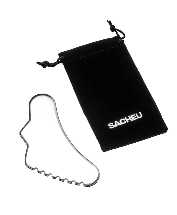 BODY GUA SHA - STAINLESS STEEL | SACHEU Beauty