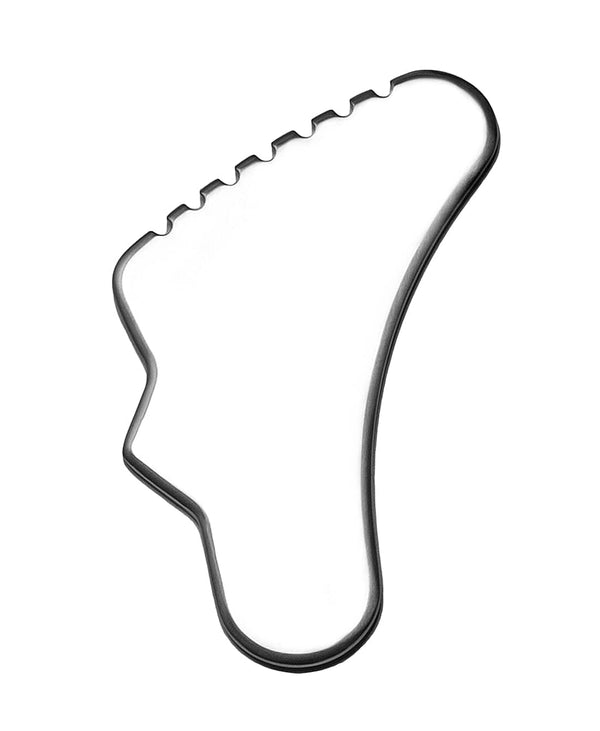 BODY GUA SHA - STAINLESS STEEL | SACHEU Beauty